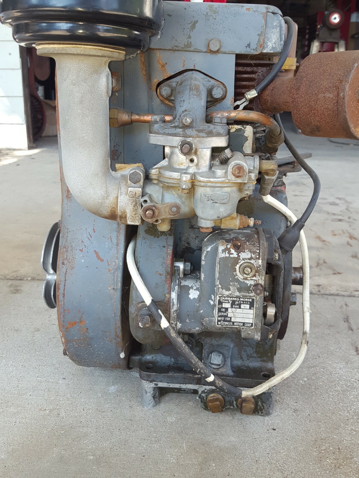 Wisconsin AEN engine, has compression and spark, not running | eBay