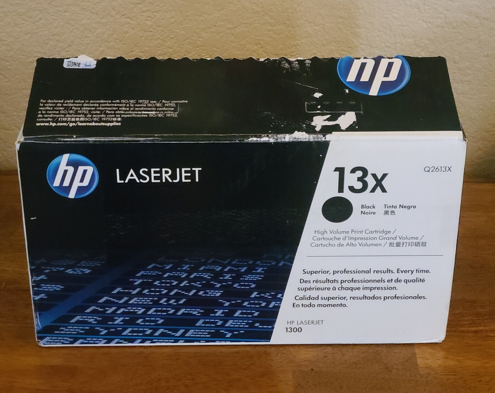 HP 13X Q2613X Black Toner Cartridge LaserJet Printer - Open Box Toner ...