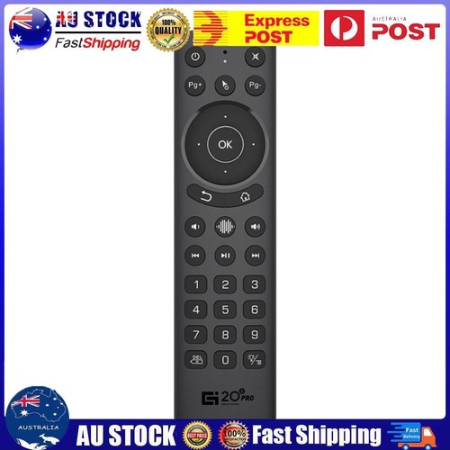 G20S PRO 2.4G Wireless Voice Fly Mouse Remote with 30 Buttons for PC ...