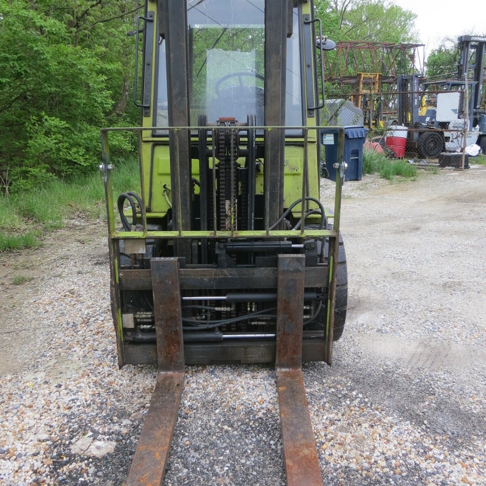 Forklift, 6,000# Clark GPS30I, Gas, Side/Shifter & Fork Pos. NEW Air ...