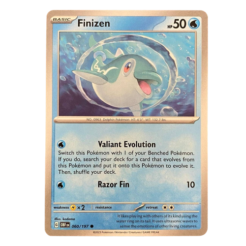 Finizen 060/197 NM Obsidian Flames Scarlet Violet Pokemon Card | eBay