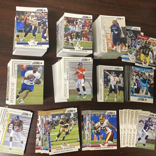 2012 Score Football Lot Of 642 Rc’s Gold Scorecards Red Zone Inserts+ ...