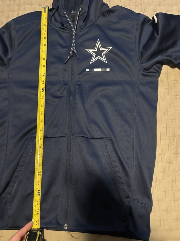 Dallas Cowboys Nike Dri Fit NFL On-Field Apparel Hoodie Size L | eBay