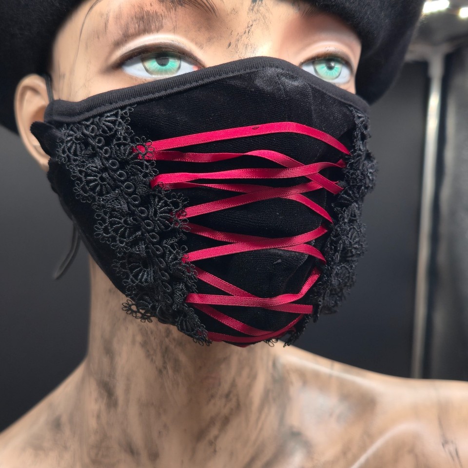 Corset Sexy Face Mask Halloween Face Mask Mouth Cover | eBay