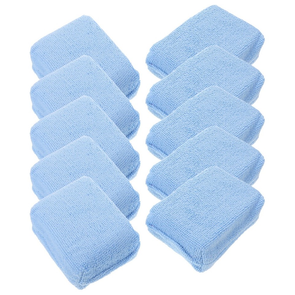 10pcs Car Wax Applicator Pads Rectangle Car Cleaning Polisher For Car ...