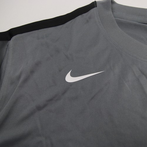 Nike Dri-Fit Long Sleeve Shirt Men's Gray/Black New with Tags | eBay
