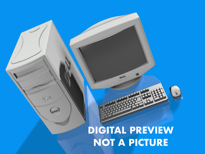 1/18 scale PC Computer/ Monitor /Keyboard/Mouse- Garage diorama ...