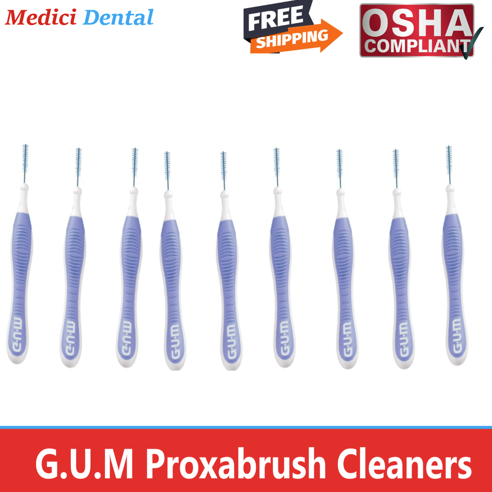 Dental GUM Go-Between Proxabrush Cleaners Micro Tight Cleaners, 36/Box ...