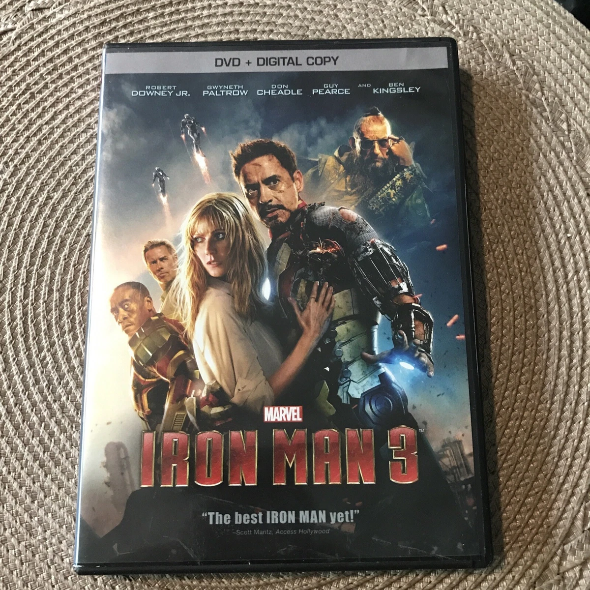 Iron Man 3 Dvd Cover