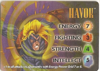 Marvel OVERPOWER Classic Havok character | eBay