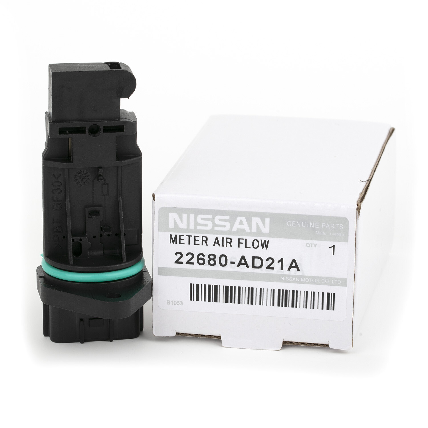 Car Mass Air Flow MAF Sensor Nissan Patrol X-Trail #22680-AD21A 22680 ...