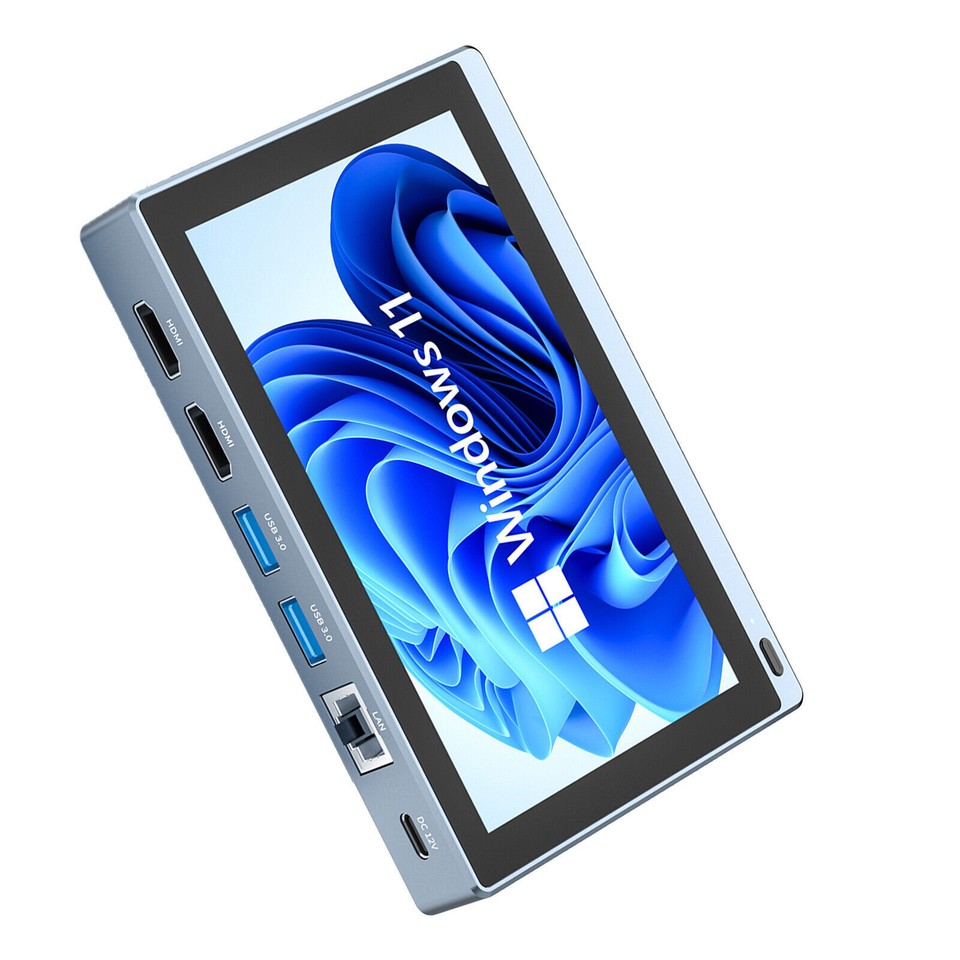 Tablet Window 11 Mini Pc 5.5" Touch Screen Mini Computer J4125 8gb ...