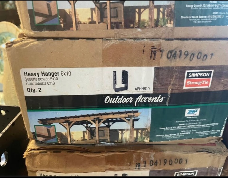 Simpson Strong-Tie APHH610 Heavy Hanger 6 x 10 | eBay