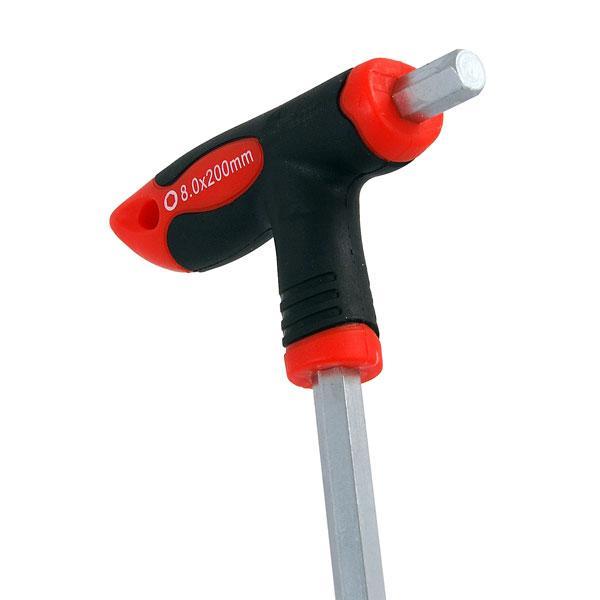 9pc LONG HEX / ALLEN KEY SCREWDRIVER SET 2mm to 10mm Ball End High ...