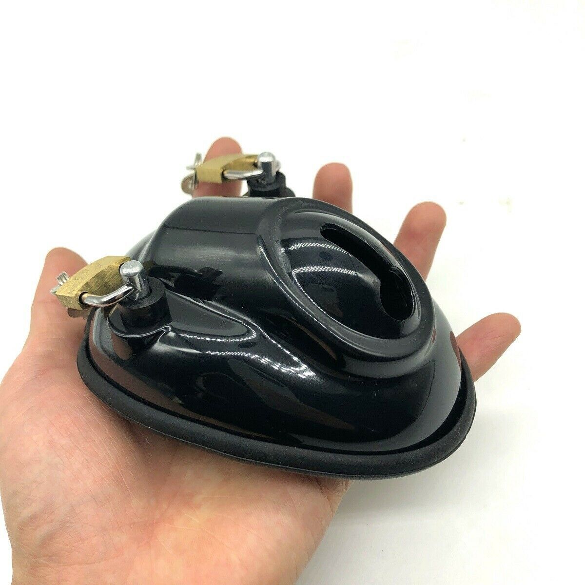 Male Fully Restraint Bowl Chastity Cage Belt Sissy Bondage Virginity ...