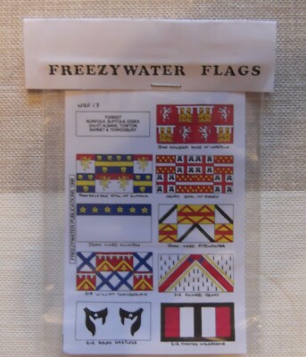 Wars of the Roses Yorkist Freezywater Flagsheet WRF17 | eBay