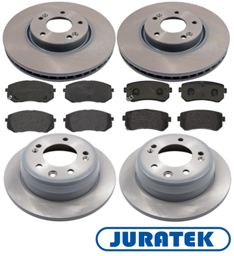 For Hyundai - iX35 2010-2016 Front & Rear Brake Discs and Pads (Not 4WD ...