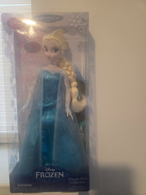 DISNEY STORE FROZEN ELSA CLASSIC DOLL COLLECTION NEW | eBay