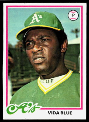 Vida Blue 1978 Topps #680 NMT | eBay
