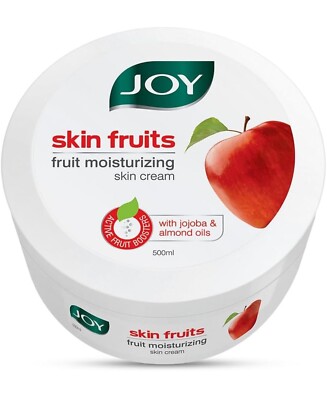 Joy Skin Fruits Moisturizing Skin Cream With Apple, Jojoba & Almond Oil ...
