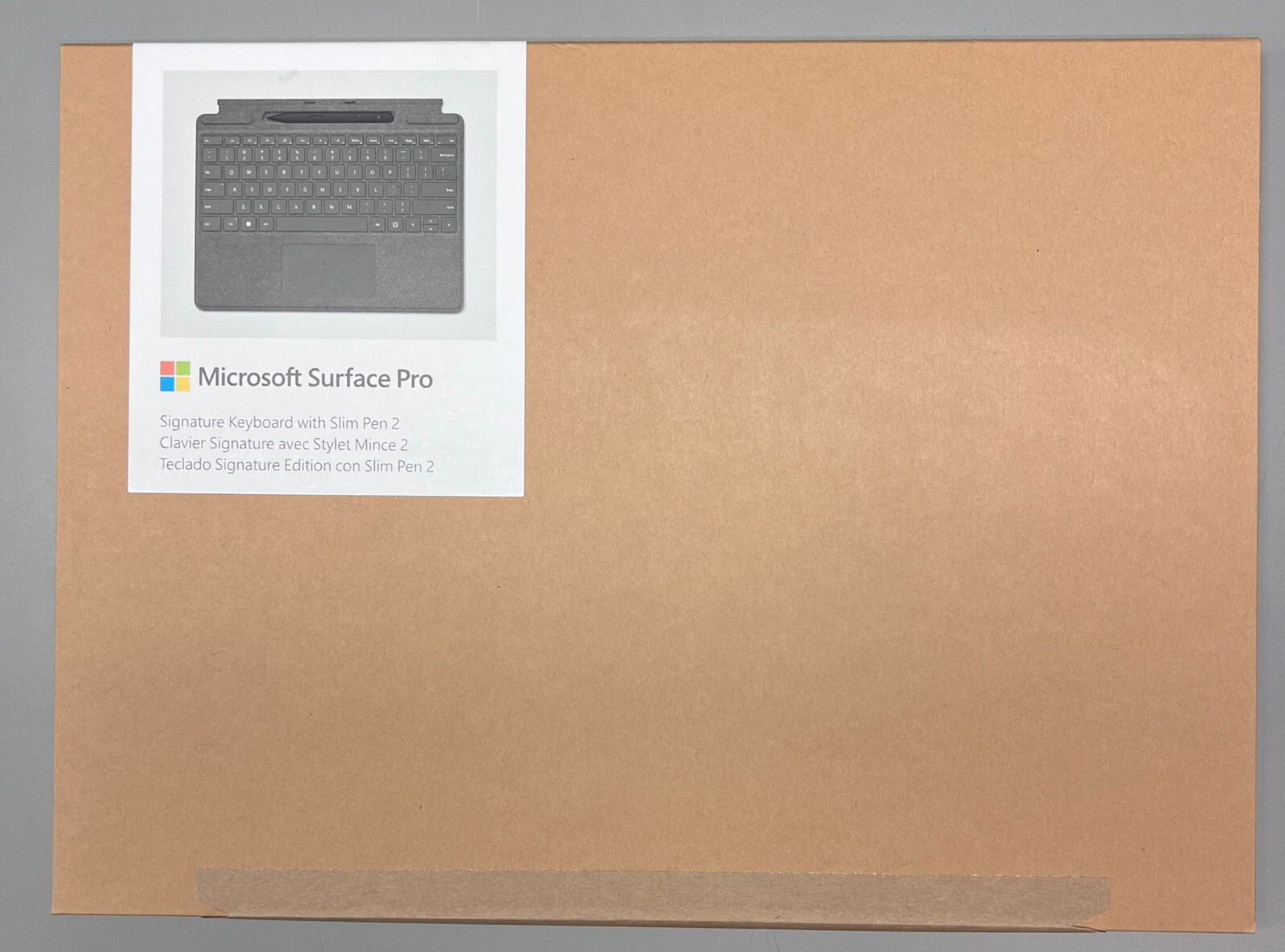 Microsoft Surface Pro Signature Keyboard with Slim Pen 2 - Platinum ...