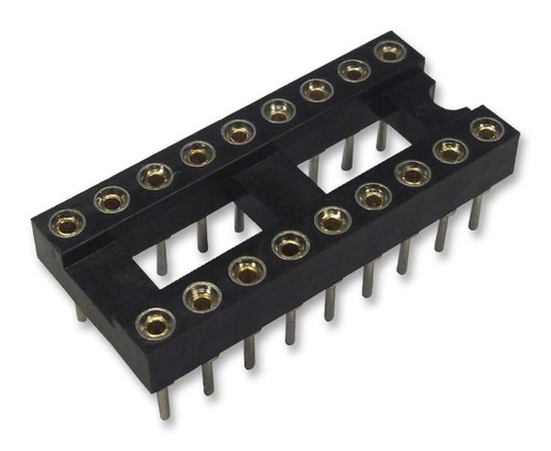 Socket IC, DIL, 0.3", 18 Vie - 2227MC-18-03-08-F1 | eBay