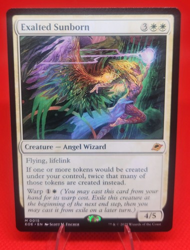 Exalted Sunborn Edge of Eternities Magic: The Gathering Card Mint ...