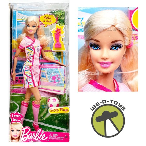 Barbie I Can Be Team Soccer Champion Doll 2012 Mattel X9082 | eBay