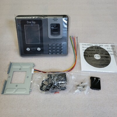Biometric Face And Fingerprint Terminal Touch Time Attendance Clock | eBay