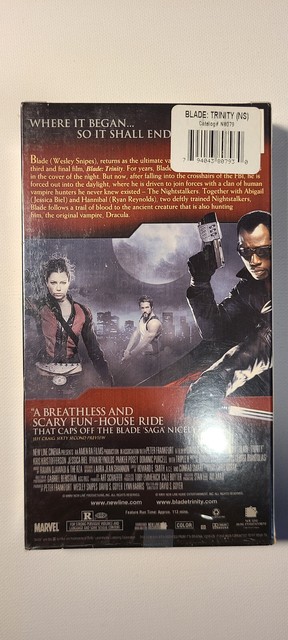 Blade: Trinity (VHS, 2005) for sale online | eBay