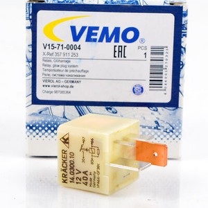 VEMO V15-71-0004 RELAIS 103 J52 VORGLÜHRELAIS für A3 GOLF T4 T5 1.4 1.9 ...