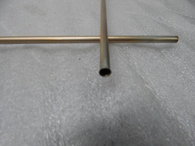 10 pcs Aluminum thin wall tube 8" long .210 OD .010 wall .190 ID ...