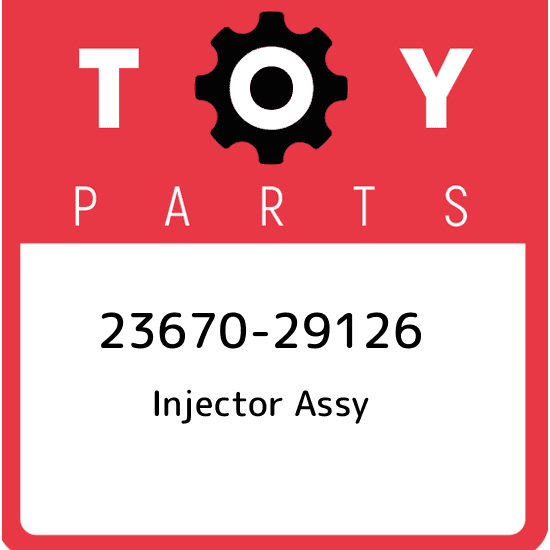 23670-29126 Toyota Injector assy 2367029126, New Genuine OEM Part | eBay
