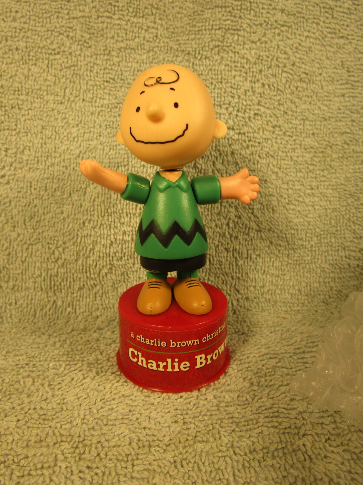 Peanuts Gang Charlie Brown Push Puppet | eBay