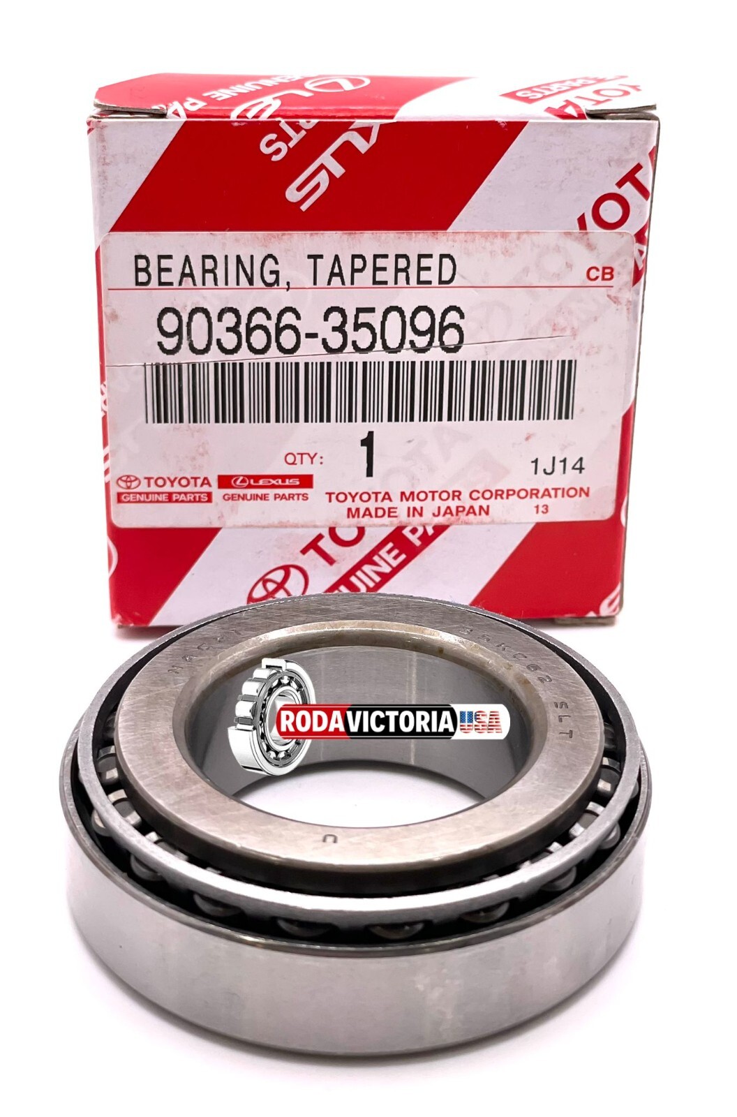 NACHI JAPAN 35KC62 TRANSFER PINION BEARING TOYOTA 9036635096 90366 ...