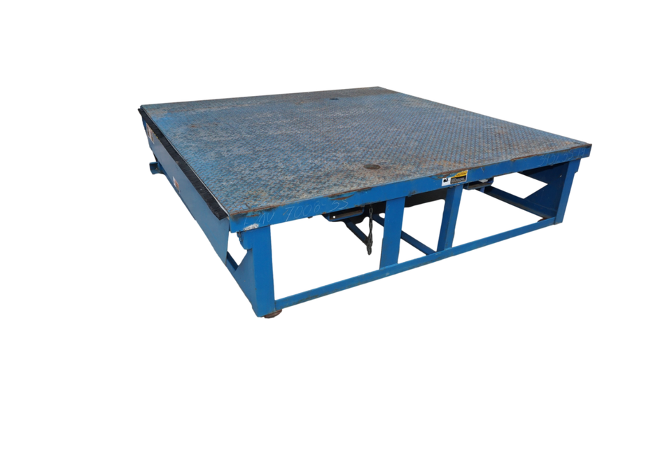 Blue Giant Dock Leveler Plate System Large Heavy Duty 84" x 84" 7ft. 35 ...