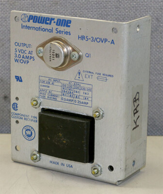 Power-One HB5-3/OVP-A International Series Power Supply | eBay