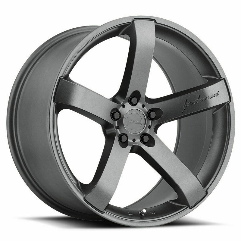 20x9/20x10.5 MRR VP5 5x114.3 +20 Gun Metal 20 Inch Wheels Fit Mustang ...