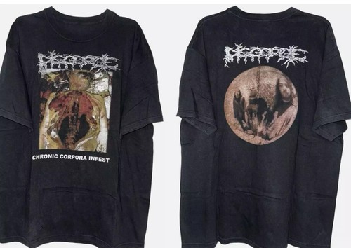 Disgorge Band Chronic Corpora Infest T-Shirt 100_ Cotton Unisex | eBay