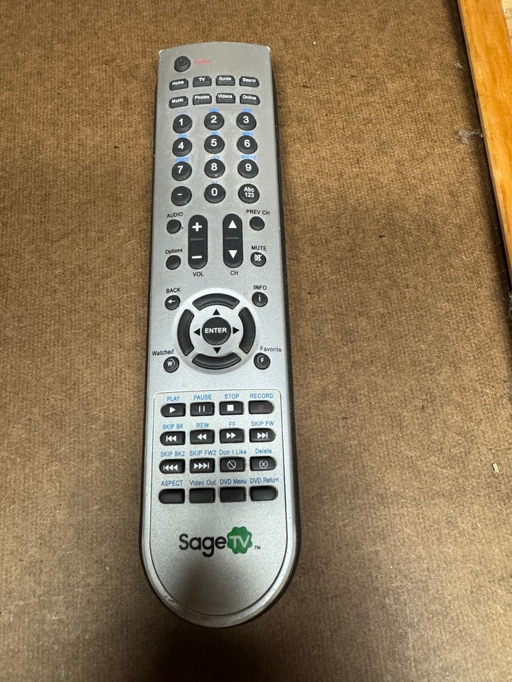 SageTV HD300 Plus Remote | eBay