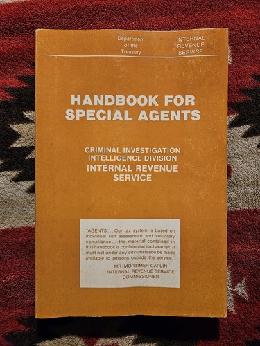 Handbook for Special Agents Criminal Investigation Intelligence ...