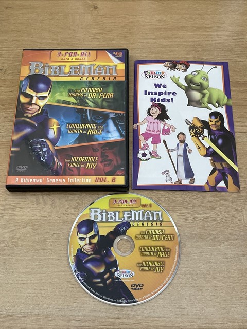 Bibleman Genesis 3 for All Bibleman Series Vol 2 DVD Tommy Nelson for ...
