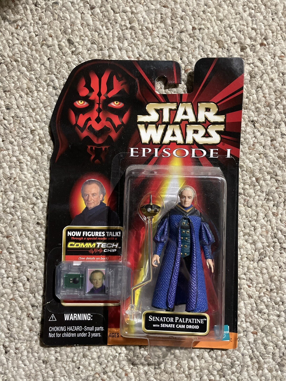 Hasbro Senator Palpatine With Senate Cam Droid Action Figure ...
