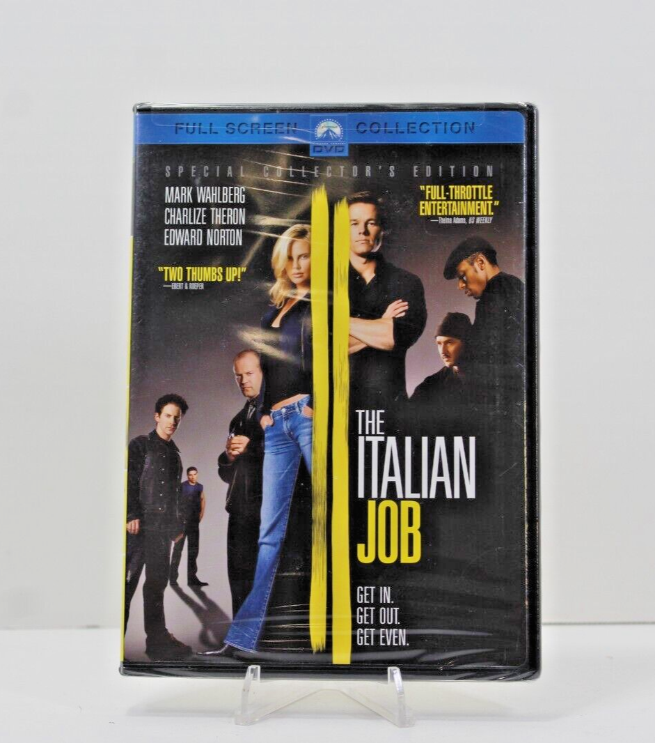 Mark Wahlberg In The Italian Job (DVD, 2003) Full Screen DVD Collection ...