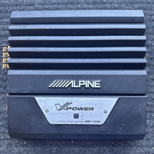 Alpine MRP-F240 4/3/2-Channel Power Amplifier 93276300653 | eBay