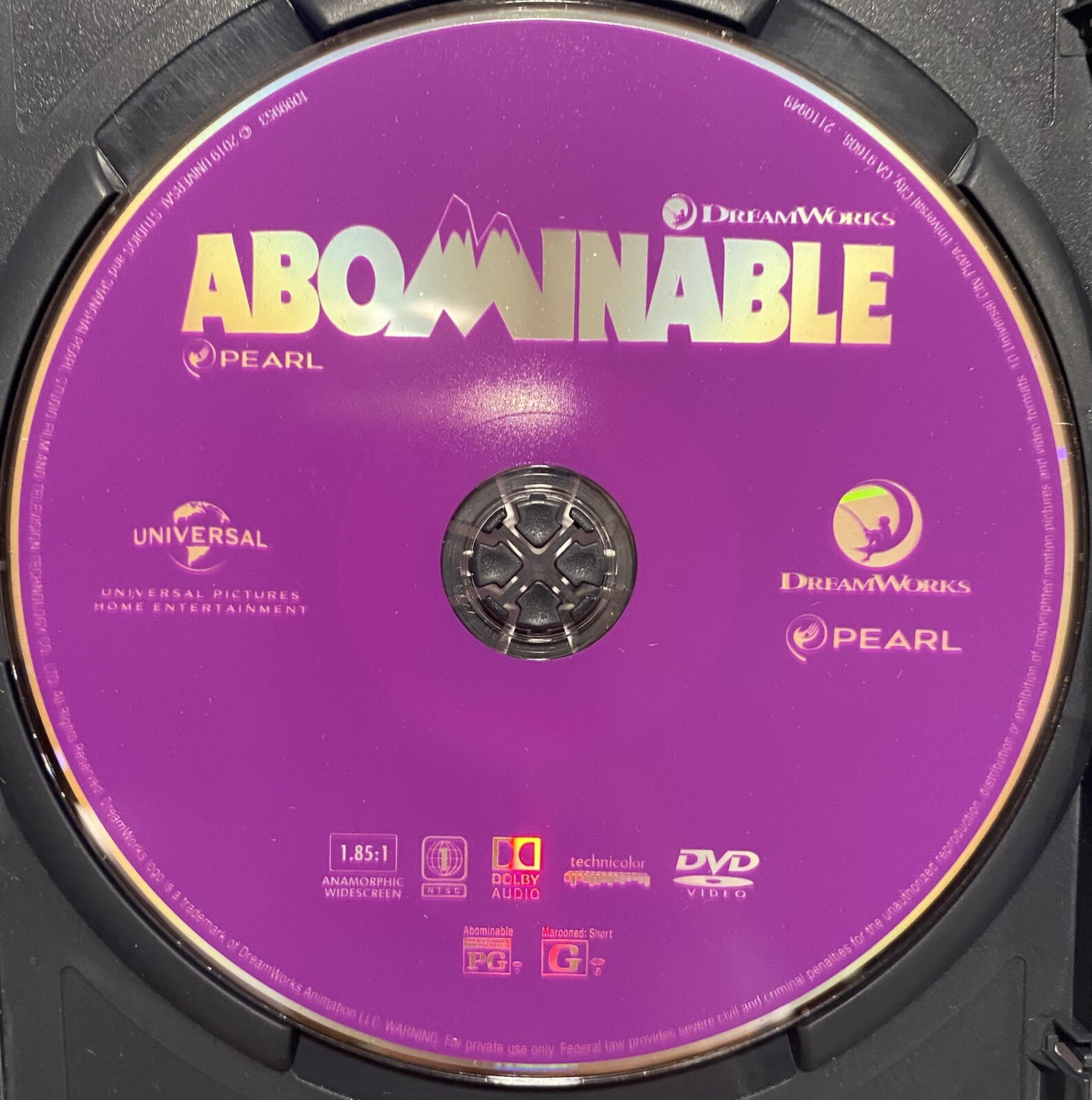 Abominable DVD ****DISC ONLY 191329094303| eBay