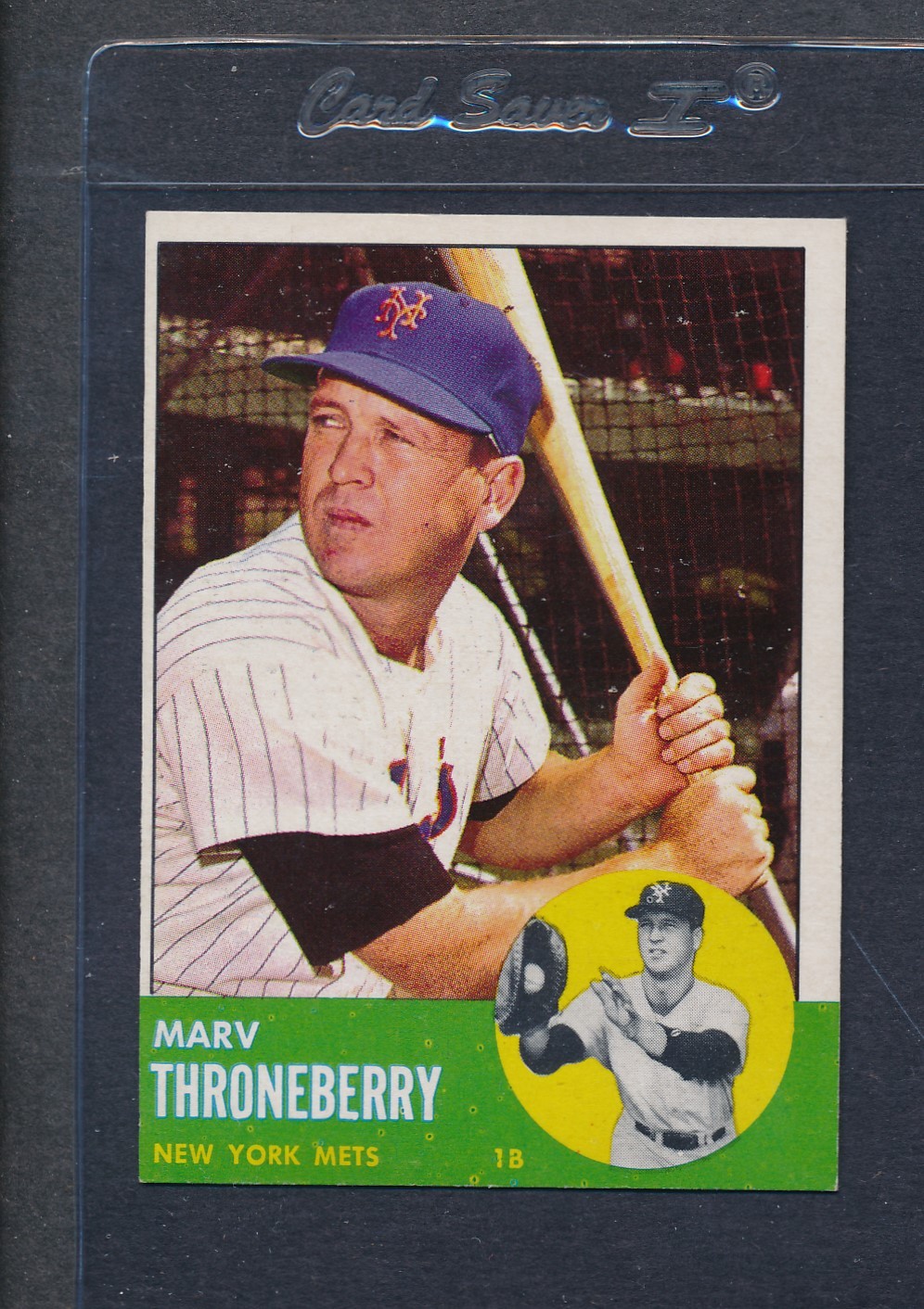 1963 Topps #078 Marv Throneberry Mets EX *2099 | eBay