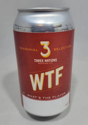 Three Nations Brewing - WTF - What's the flavor? Beer Tap Handle | eBay