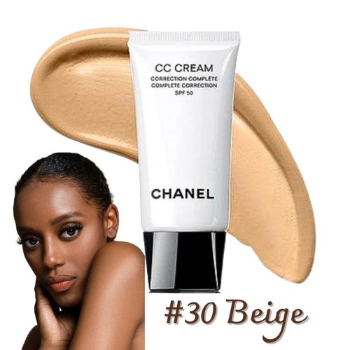 Chanel CC Cream #30 Beige Sunscreen Complete Correction SPF 50 PA ...
