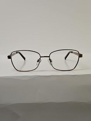 WM 7100 LBR Eyeglasses Full Rim Brown Square Frame 54-17-140 No Lenses ...